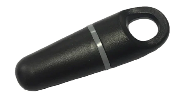 Durable Mini Key Fobs Grey – Pack of 10