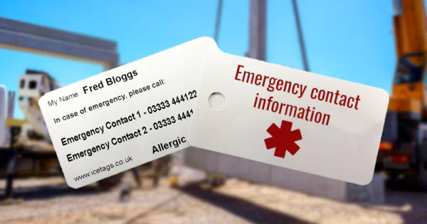 In Case of Emergency Cards in Protecting Lone Workers