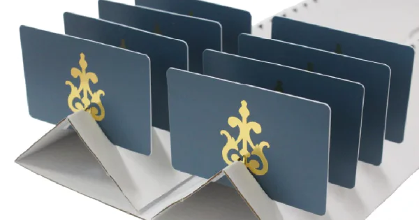 Cardboard Display Tray for Name Badges