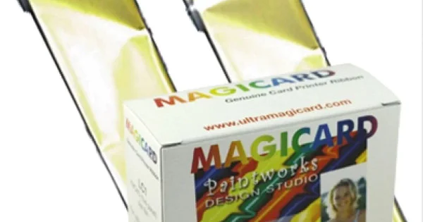 Magicard LC3 Single Colour Ribbon - Gold - M9005-753-5