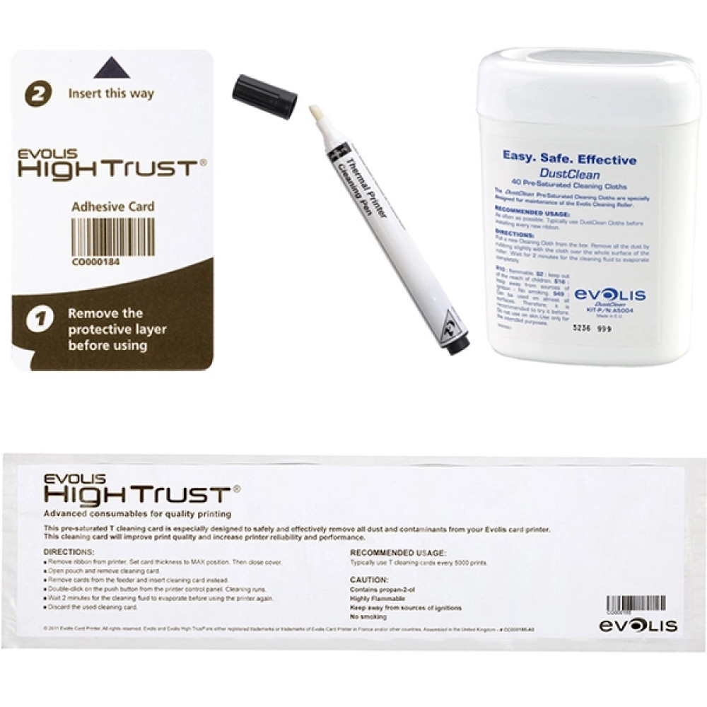 ACL002 Evolis Advanced Cleaning Kit