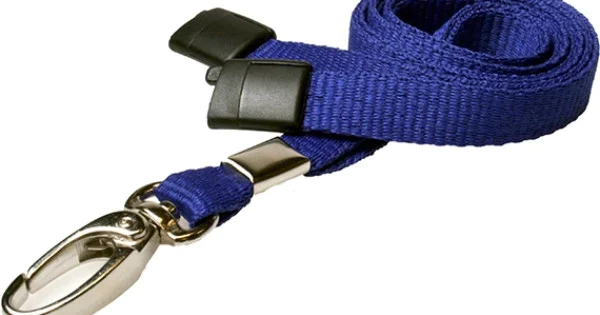 Breakaway Safety Lanyard with Metal Clip